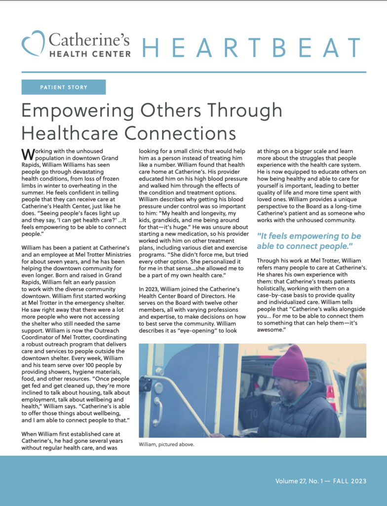 Empowering Others Through Healthcare Connections - Catherine's Health ... Empowering Others Through Healthcare Connections - Catherine's Health ...
